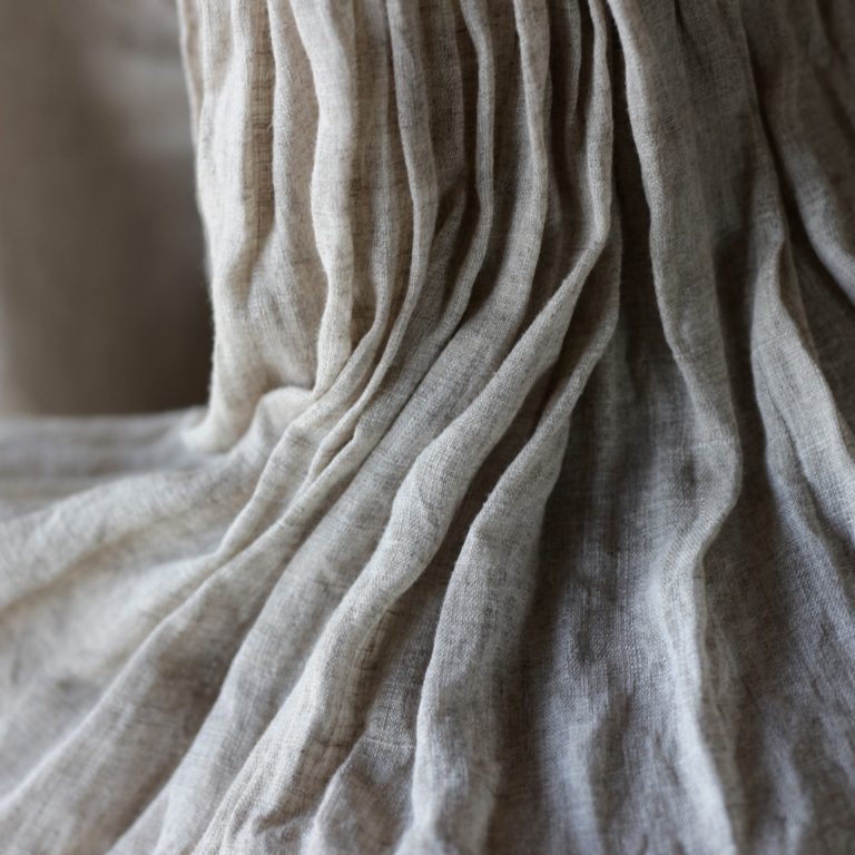 [re:stock] VOLUME SLEEVE DRESS HEMP LINEN. | ♕scrumpcious